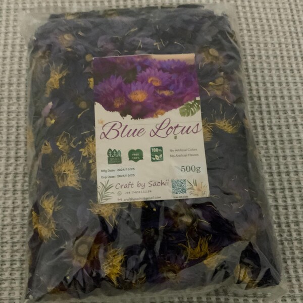1000g Premium Organic Dried Blue Lotus Flowers | Blue Tea | Herbal Tea ...