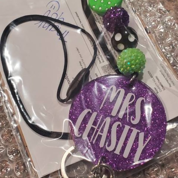 Design Your Own School Themed Lanyard, Personalized School/teacher ...