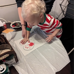 New Years 2024 Toast Footprint Art, New Year's Handprint Craft for ...