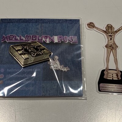 Grr Argh Soft Enamel Lapel Pin, Inspired by Buffy the Vampire Slayer ...