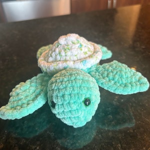 Happy Turtle Pattern Crochet PDF Download Beginner Friendly - Etsy