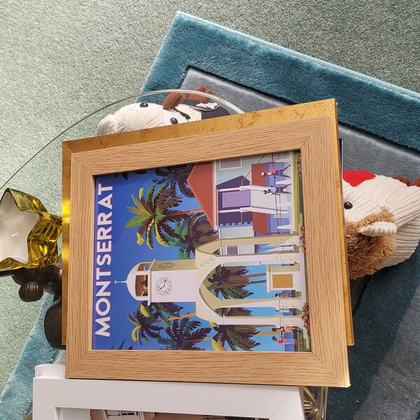 Caribbean Poster, Dominica Poster, Tropical Print, Caribbean Travel ...