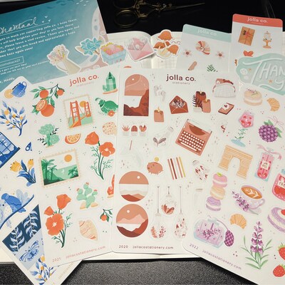 Magic Aesthetic Sticker Sheet for Bullet Journals Planners - Etsy