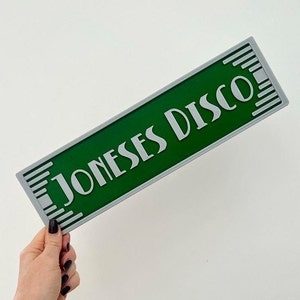 American Diner Sign Retro Diner Sign Customized US Diner 50s Sign ...