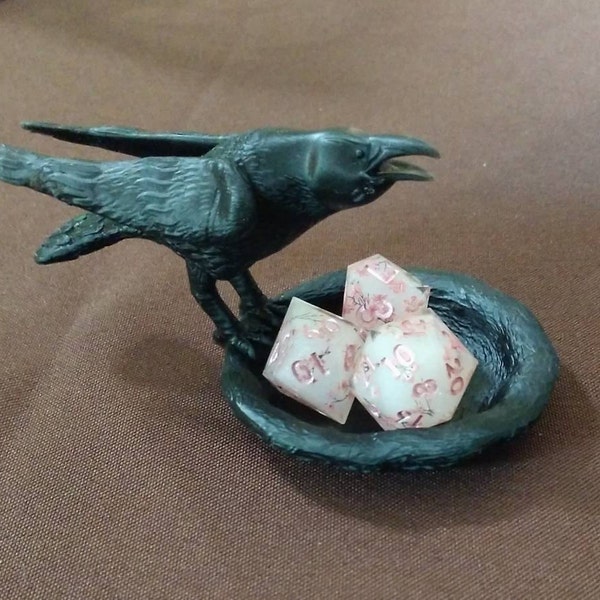 Raven Treasure/dice Guardian - Etsy