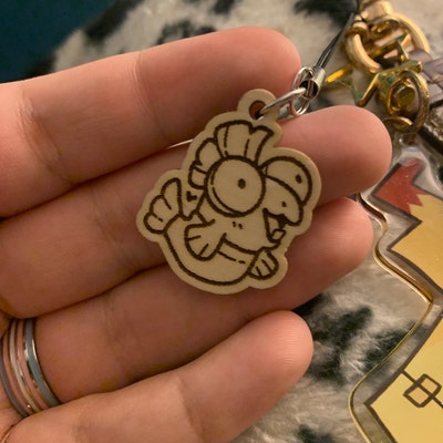 Splatoon 3 Little Buddy Smallfry Small Fry Mini Wood Phone Charms Wood ...