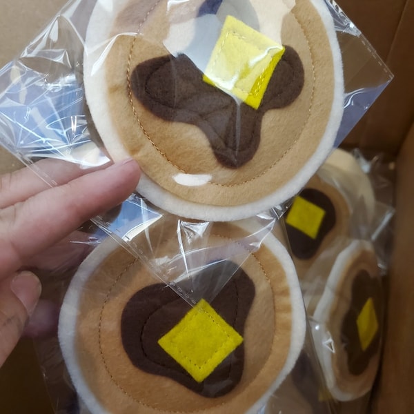Felt Food Play Pancake, Pretend Play Food, Breakfast, Toy Kitchen Foods ...