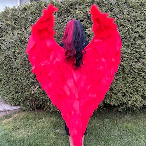 Large Black Angel Wings, Black Butterfly Wings, Wings for Cosplay ...