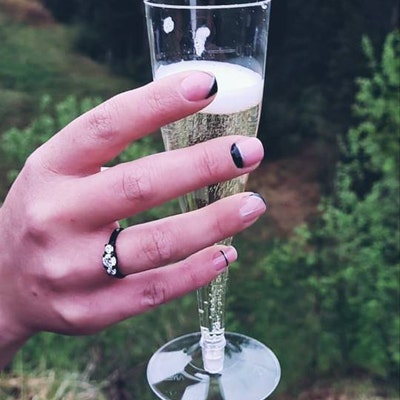 Hammered Ring Racing Ring Checkered Flag Ring Black - Etsy