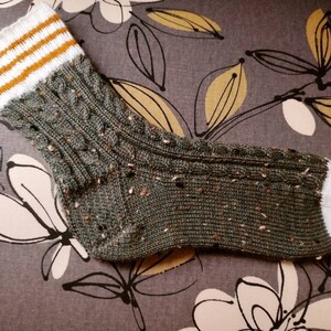 Easy Cable Sock Knitting Pattern Beginner Friendly the Cider House ...