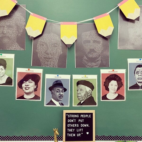 Ralph Ellison - Author Poster | Literary Poster | Writer Gift | Teacher ...