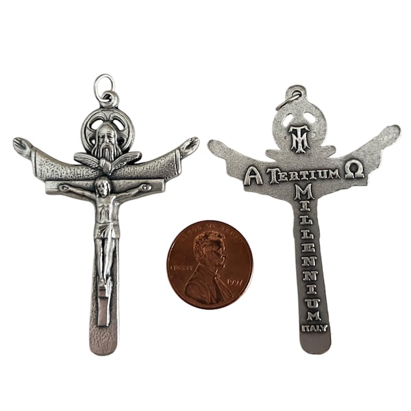 The Face of Christ Crucifix Cross in the Name of God, Get Behind Me ...