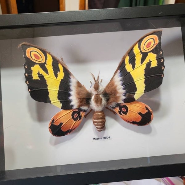 Mothra Kaiju Taxidermy Crafts Mothra 1961 in Frame. - Etsy