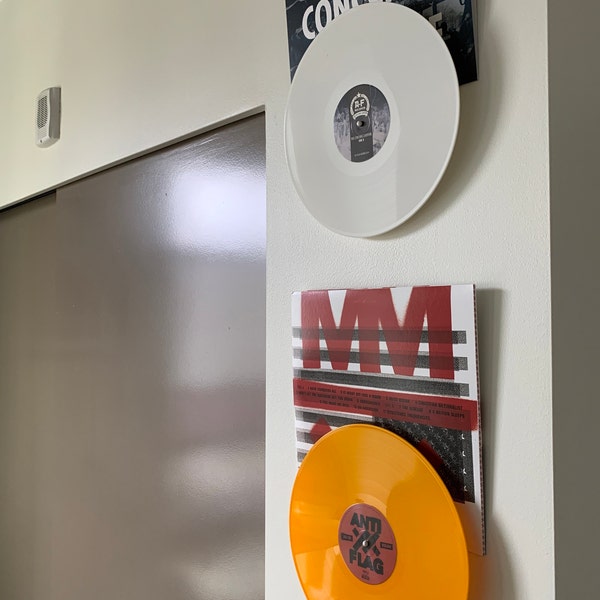 Record Props Vinyl Display | Album Wall Mount | Now Playing - Etsy