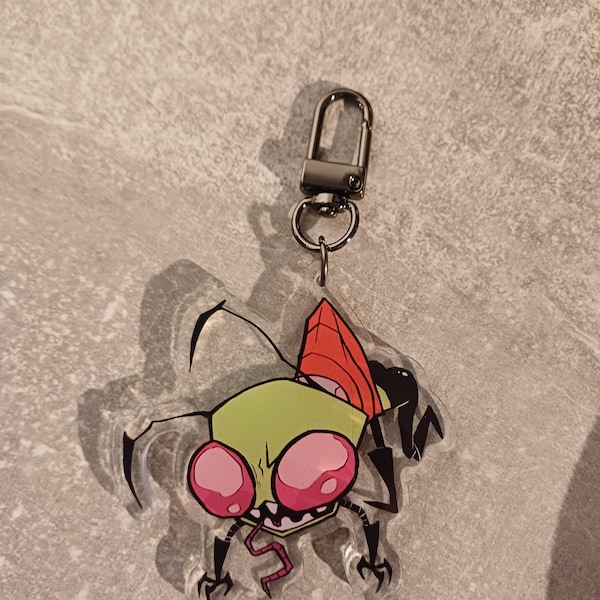 Invader Zim voot Cruiser Shaker 3 Keychain - Etsy