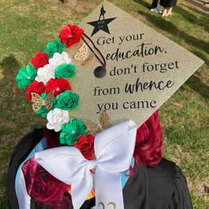 Mexican Cap Topper Grad Cap Custom Grad Cap Grad Cap Topper Graduation ...