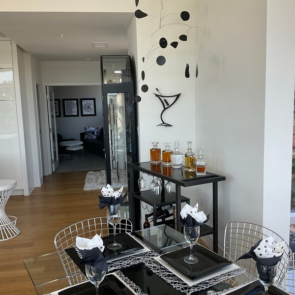 Black Metal Golf Wall Art Decor Art Home Decor Wall Art Modern ...