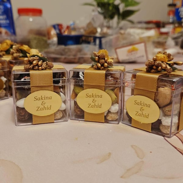 Wedding Favors for Guests in Bulk | Jordan Almonds Candy Boxes | Party ...