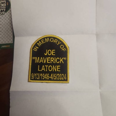 Tombstone Memorial Patches - Etsy