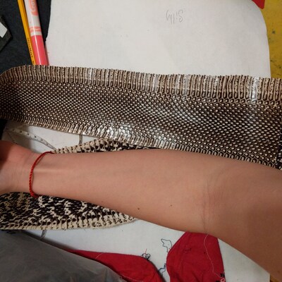 Cobra SNAKESKIN SNAKE SKIN Hide Tanned Burmese Python Print 2 - Etsy
