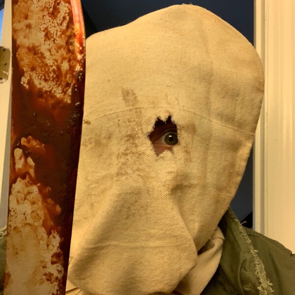 Camp Dweller Sack Mask *made to Order - Etsy