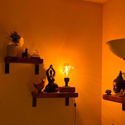 LED Smoke Bulbs Modern Low Energy Light Bulbs LED Edison Glass Globe ...