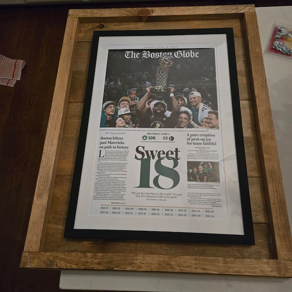 2023 Lebron James Breaks NBA All Time Scoring Record Framed Newspaper ...