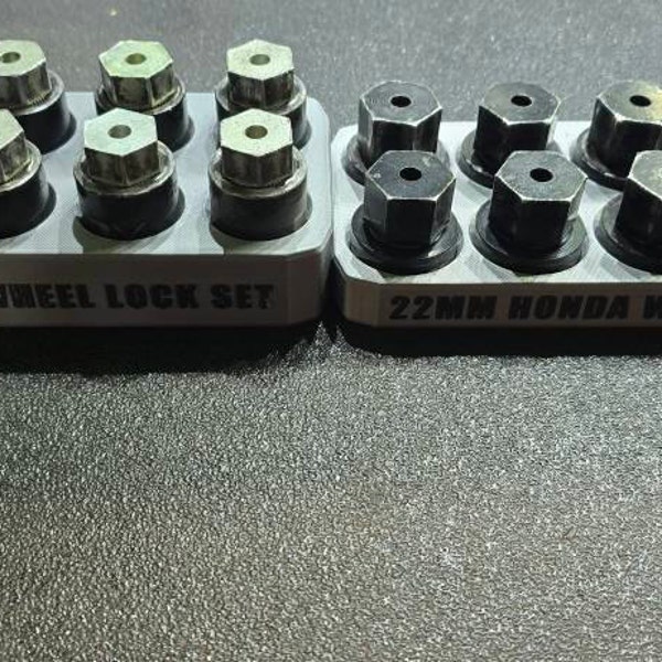 Wheel Lock Tray Inserts for 19mm Locks and 22mm Locks - Etsy