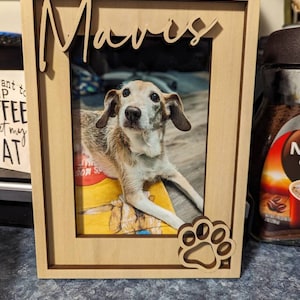 Personalized Cat Frame Custom Cat Name Picture Frame Gifts for Cat ...