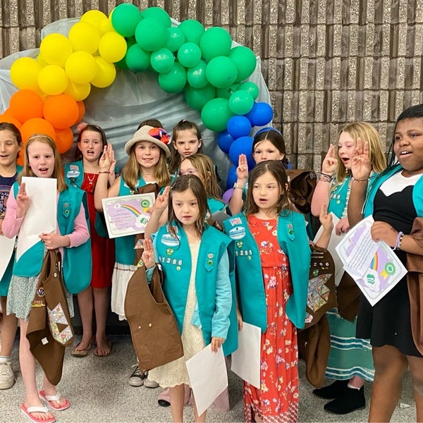 Troop Birthday Calendar Girl Scouts Fillable Customize Edit Printable ...