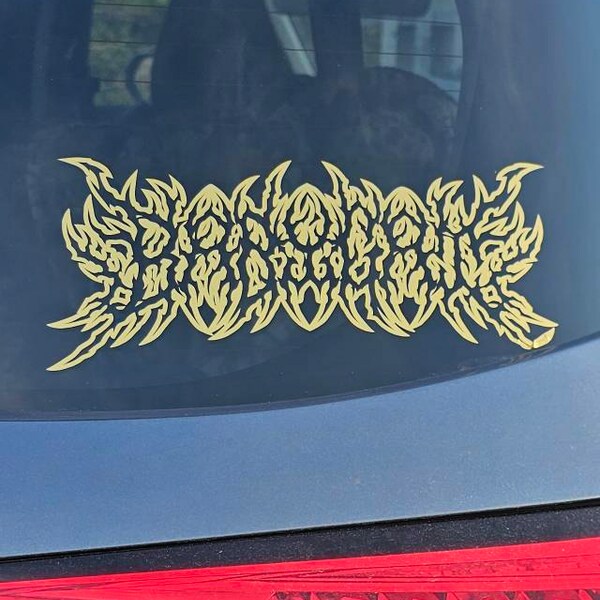 Ghost Band Logo Decal Sticker Ghost BC Nameless Ghoul - Etsy