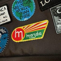 Large Chenille Black Letter a Patch 11cm Aaron Andy Alice Amber Allison ...