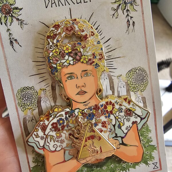 Fire Temple // Midsommar Inspired Horror Enamel Pin - Etsy