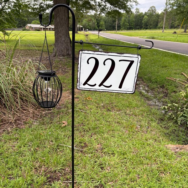 Rustic Address Sign, House Numbers, Mail Box Plaque , Shabby Farmhouse ...