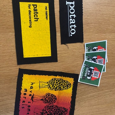 Rib Cage From the Back Back Patch. Sew on Back Patch for Bony Punk ...