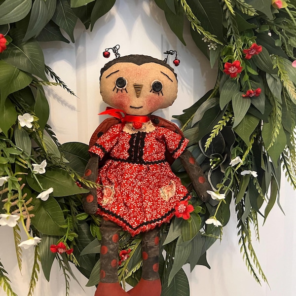 Thinking of You Primitive Hanger or Sitter Folk Art Rustic Christmas ...