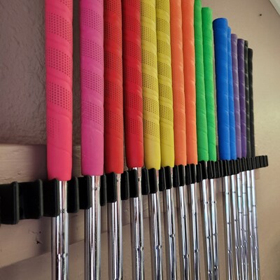 JINTECH3D 3 Golf Club Wall Mount. 3 Golf Club Wall Display. US Free ...