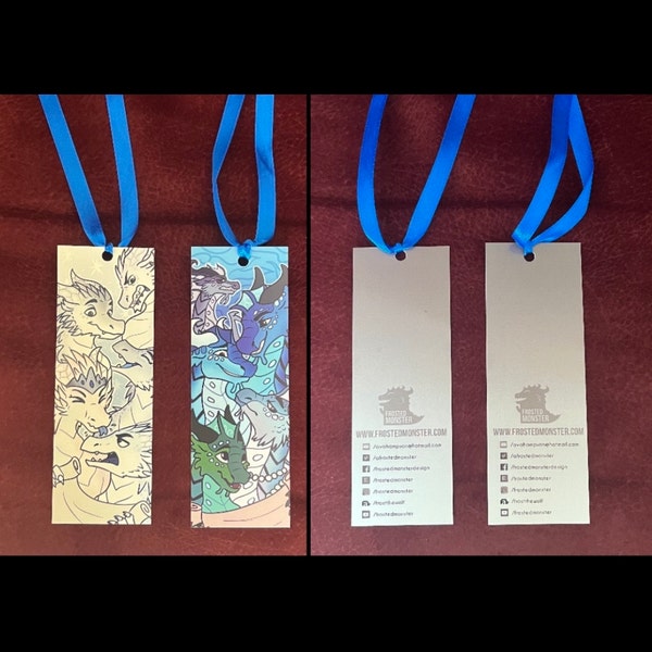 Wings of Fire TRIBE BOOKMARKS - Etsy