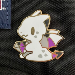 Demi Pride Dragon Enamel Pin - Etsy