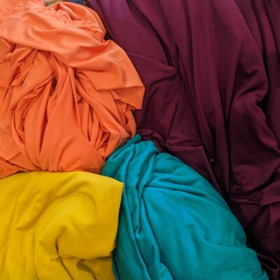 Linen Rayon Spandex Knit Jersey Fabric Drapey Summer Weight - Etsy