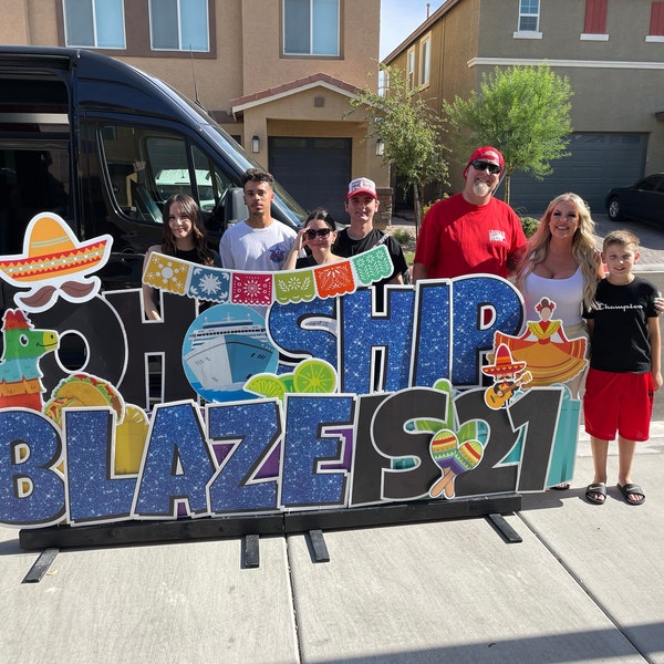 We Love Our Teachers - Staff Appreciation - Red/black Sequins EZ Set - Yard Sign Set - Etsy