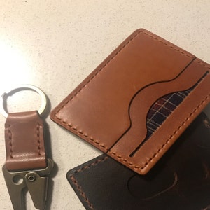 The Commander. A Handmade Leather Bi-fold Wallet With a - Etsy