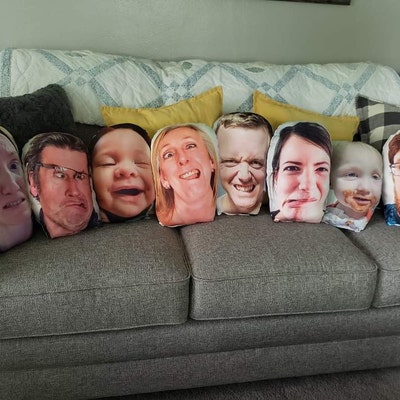Customized Smush Face Pillow your Kids, or Husbands, or Wifes or Pets ...