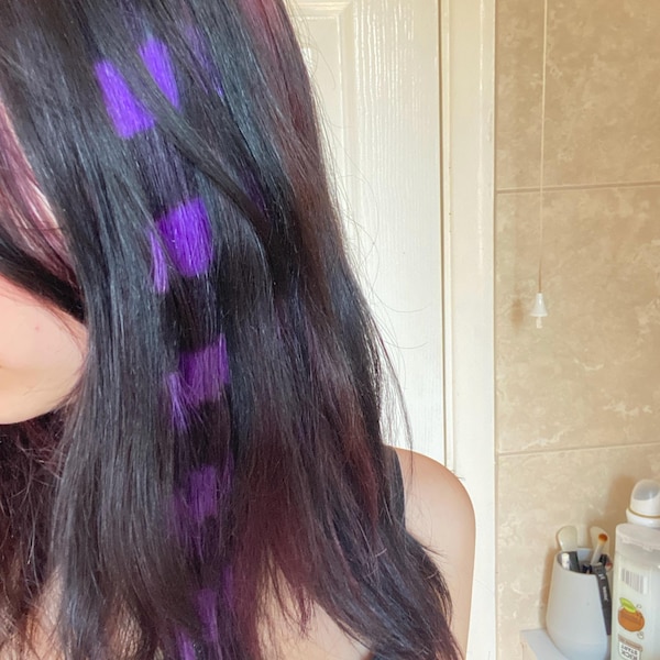 Custom Scene Kid Raccoon Tail Hair Extension - Etsy