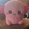 Cute Xoxi the Axolotl Plush Toy Plushie Stuffed Animal Adorable Fluffy ...