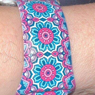 Abstract Dots, Pink Watch Band Compatible With Apple Watch Series 1-9 ...