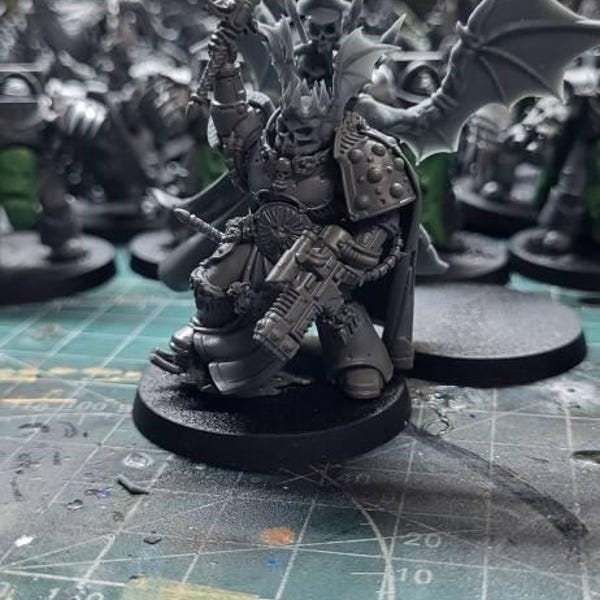 Custom Miniature Bloody Hell Demon King 3d Printed, Official Game Scale ...