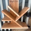 Tabletop Bookshelf, Tree Shape Bookshelf, Book Storage Organizer ...