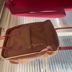 LARGE Classic Backpack Canvas Bag Sewing Pattern Bag PDF Pattern One ...