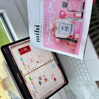 Undated Digital Planner regular Pink Daily, Weekly, Monthly Project ...